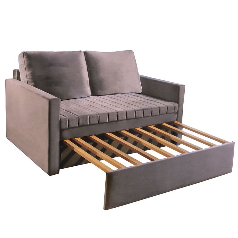 Sofá Cama Vega - Marrom - 155 cm